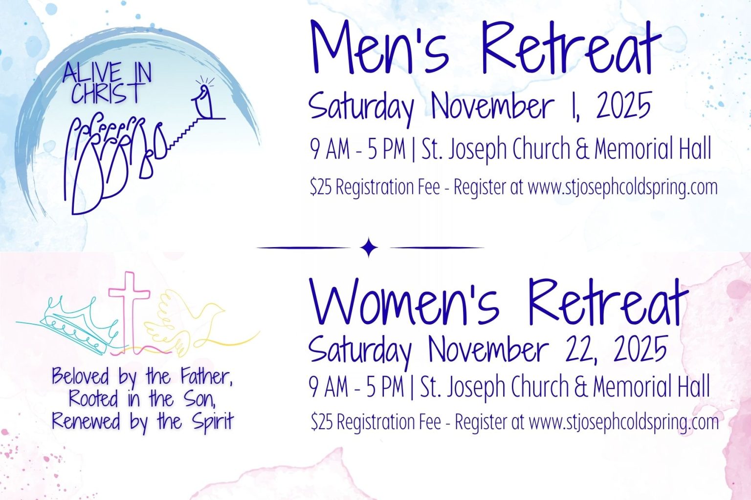 2025 Retreats – St Joseph Church
